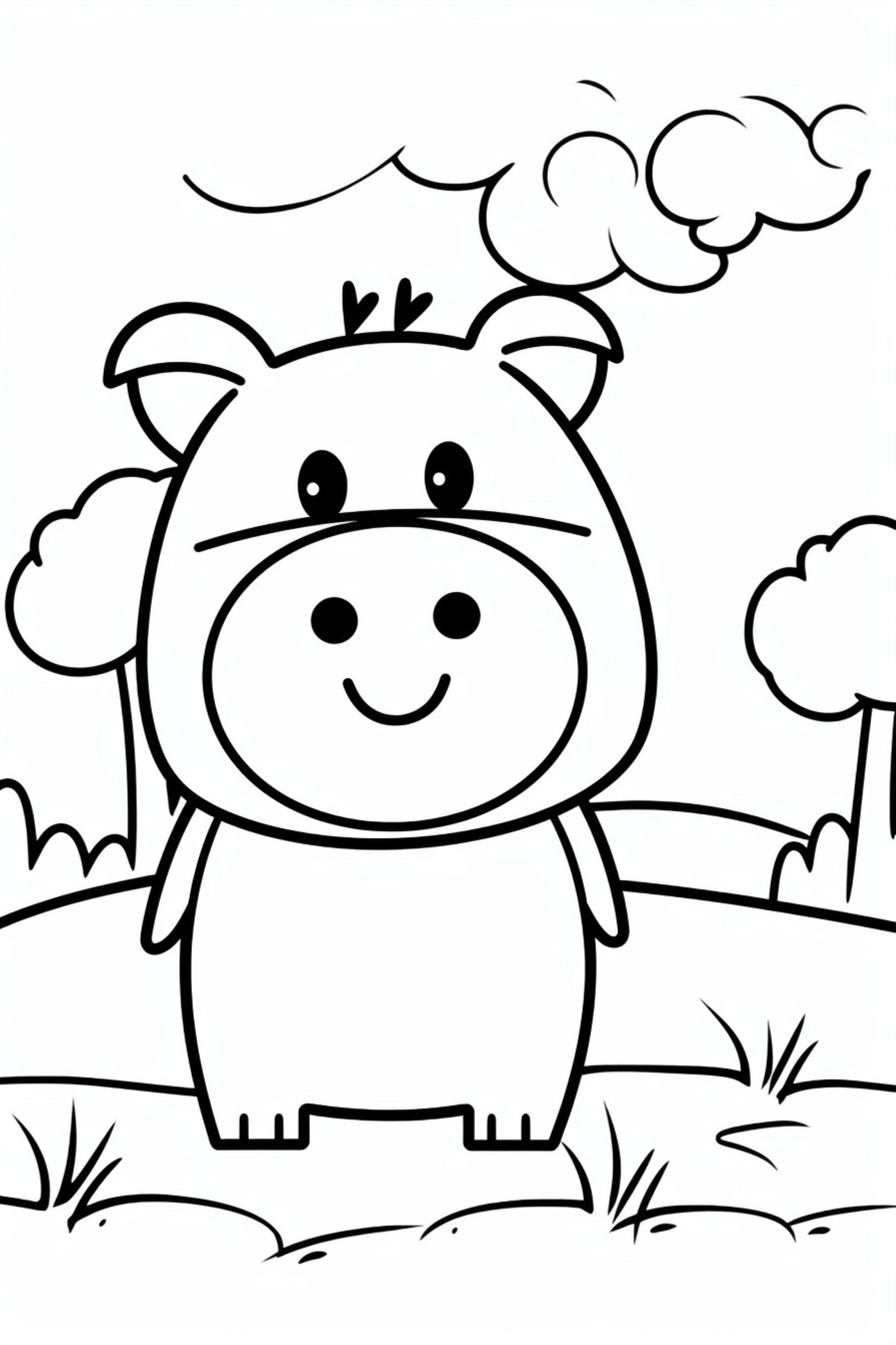 Animal 1- Coloring Pages (5) - Etsy