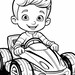 Race Car 7- Coloring Pages (5) - Etsy