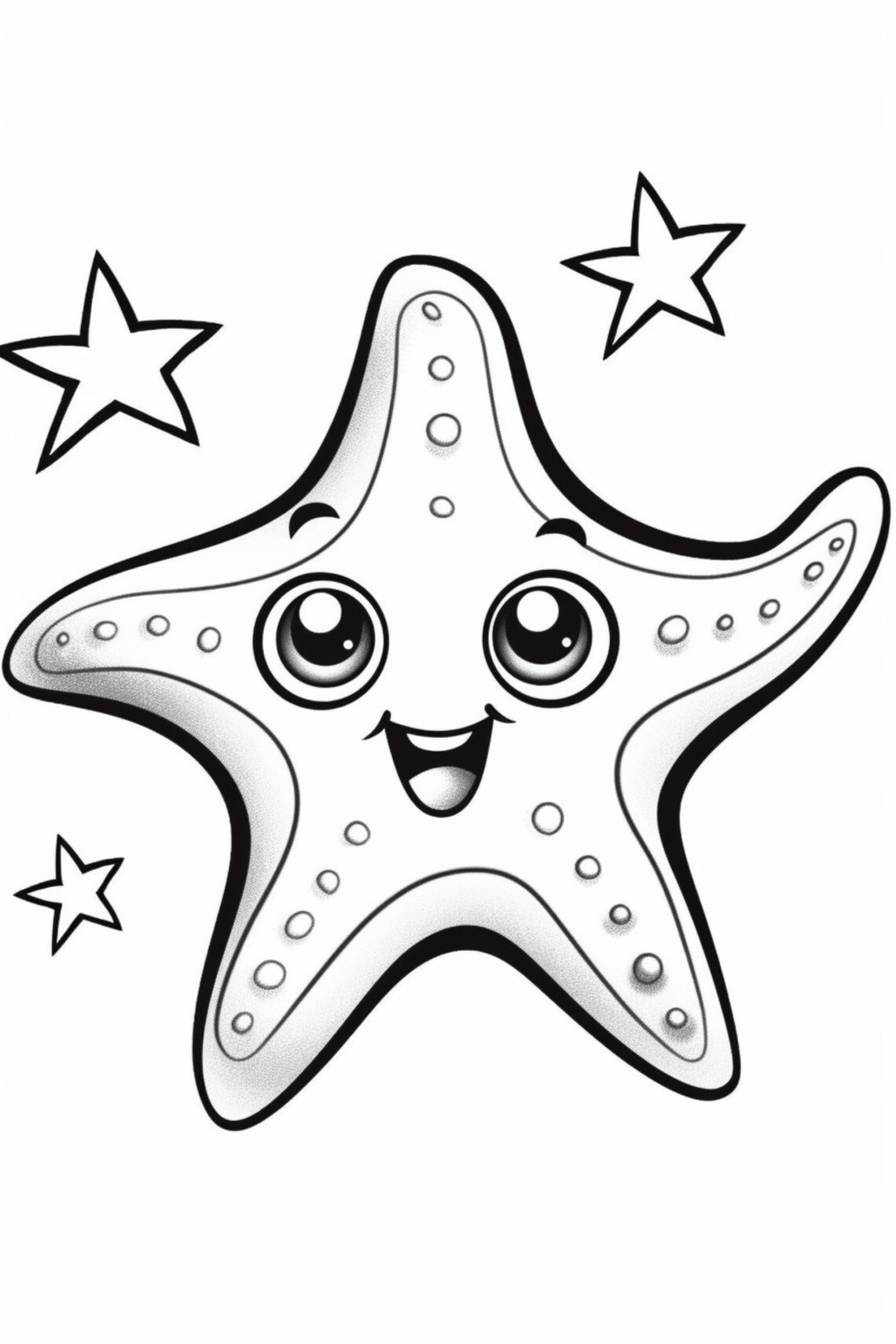 Ocean Creatures 1- Coloring Pages (5) - Etsy