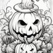 Halloween 6 Coloring Pages 5 - Etsy