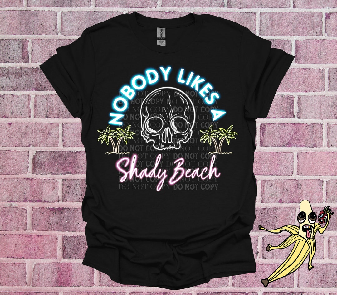 Shady Beach Sublimation Design Downloads PNG File Graphic Design - Etsy