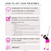 Golf Itinerary Editable Template, Printable Travel Itinerary, Digital ...