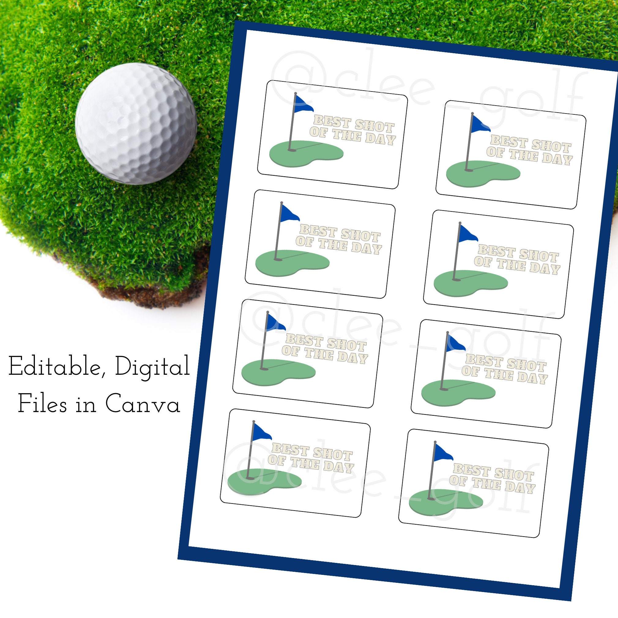 Best Shot of the Day, Printable, Digital, Editable, Custom Label, Party ...