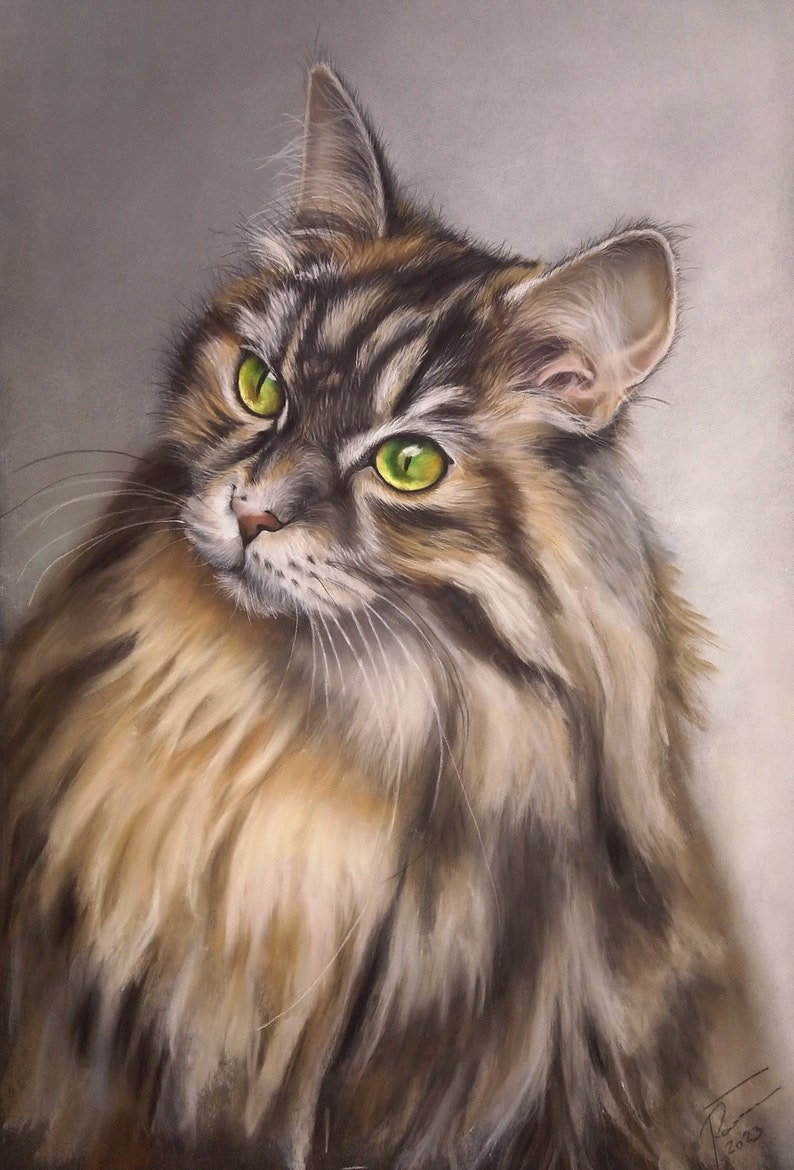 Soft Pastel Pets and Animal Portraits - Etsy