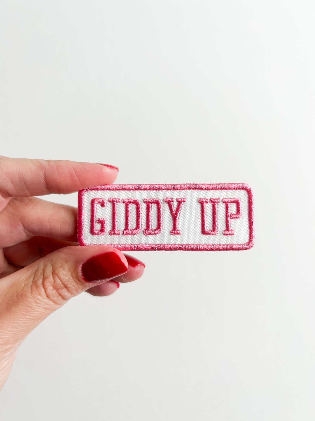 Giddy up Patch Embroidered Iron-on Patch Southern Outlaw Country Charm ...