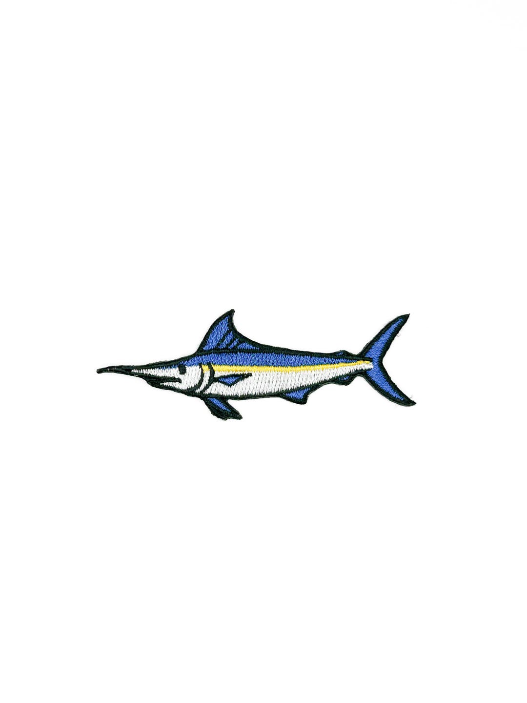 Marlin Embroidered Patch – Swordfish Patch, Sport Fishing Patch, Iron ...