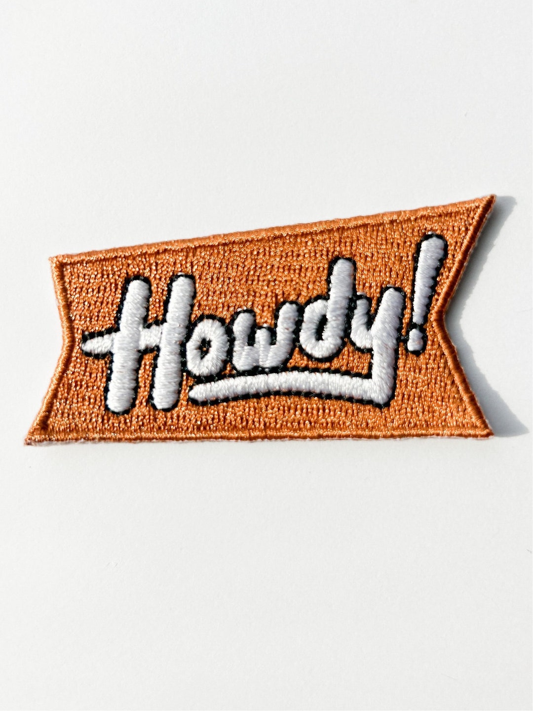 Howdy Embroidered Patch Iron-on Patch Texas Patch for Hats, Bags and ...