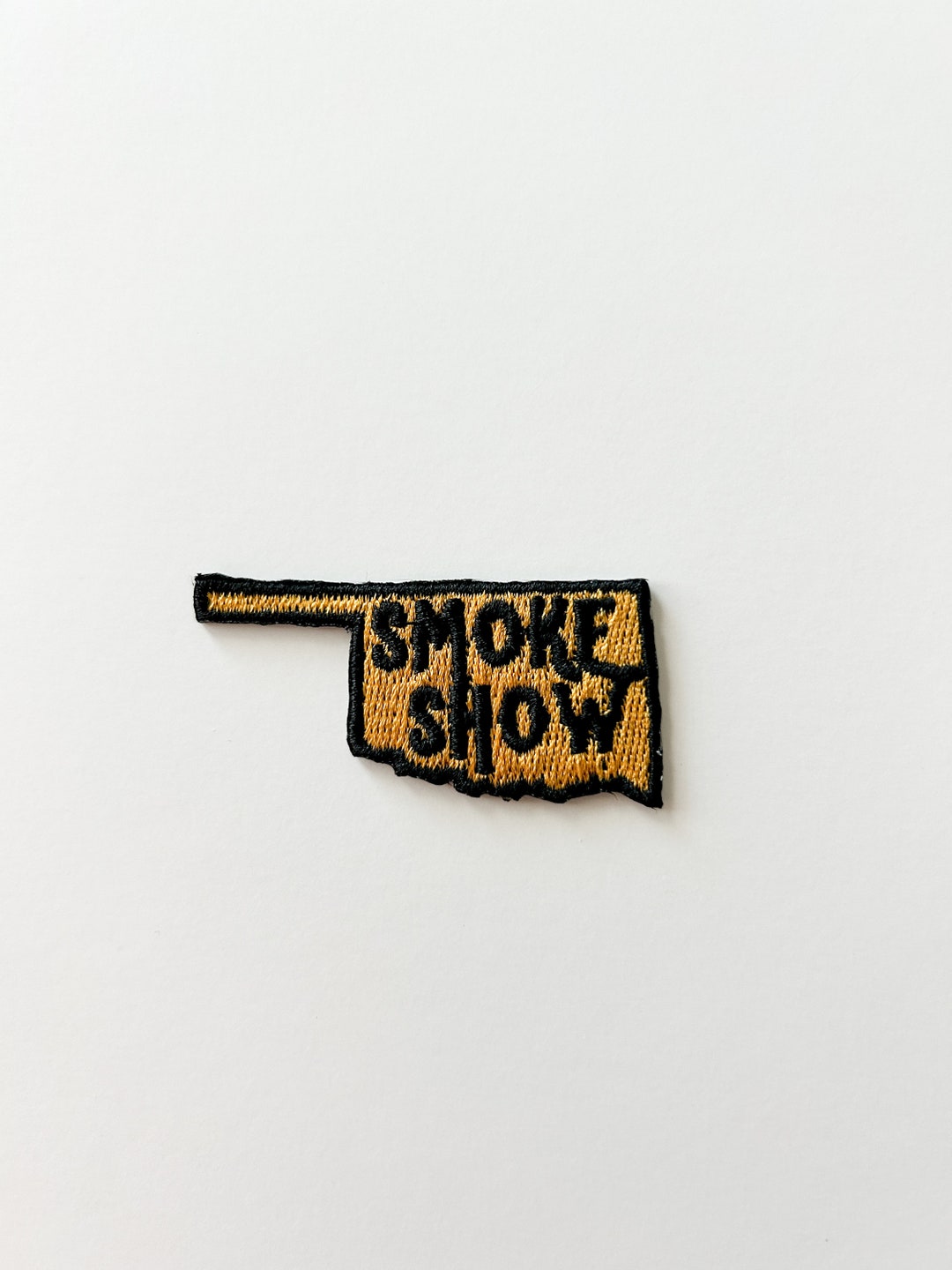 Oklahoma Smoke Show Embroidered Iron-on Patch - Patch for Hats ...