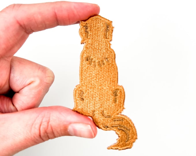 Labrador, Chocolate, Embroidered Patch Iron on or Sew On - Etsy