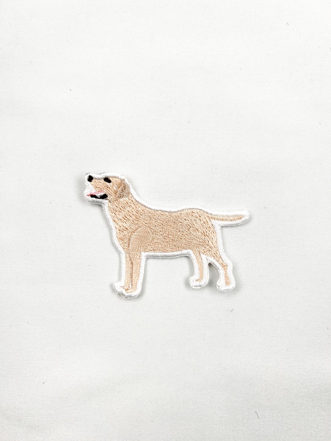 Yellow Labrador Embroidered Iron on Patch | Dog Patch for Hats ...