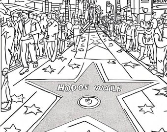 5 Miami Florida Theme Coloring Pages - Etsy