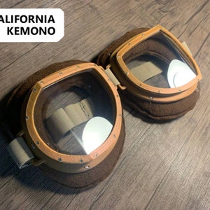 Fursuit-sized Pilot Goggles - Etsy