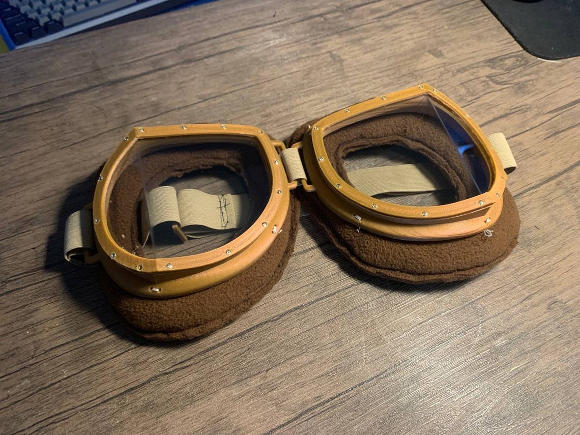 Fursuit-sized Pilot Goggles - Etsy