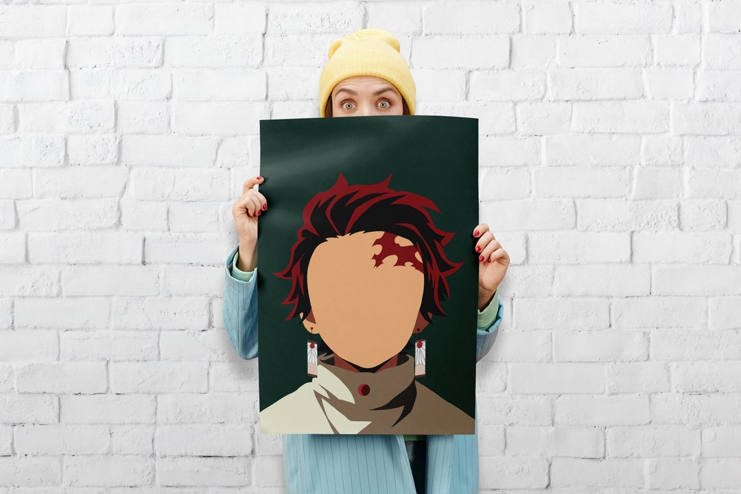 Demon Slayer Poster Tanjiro Poster Graphic Art Posters and - Etsy