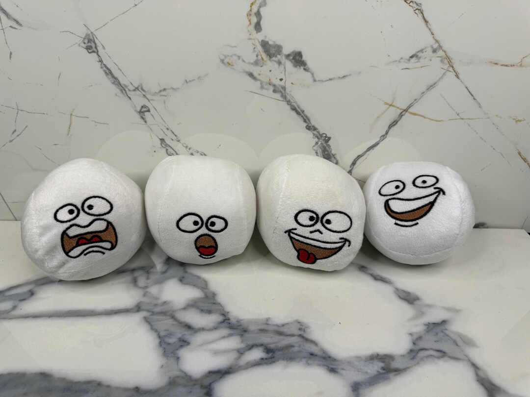 Dog Toy Plush Snowball Ball Christmas Holiday Dog Squeaky Toy - Etsy