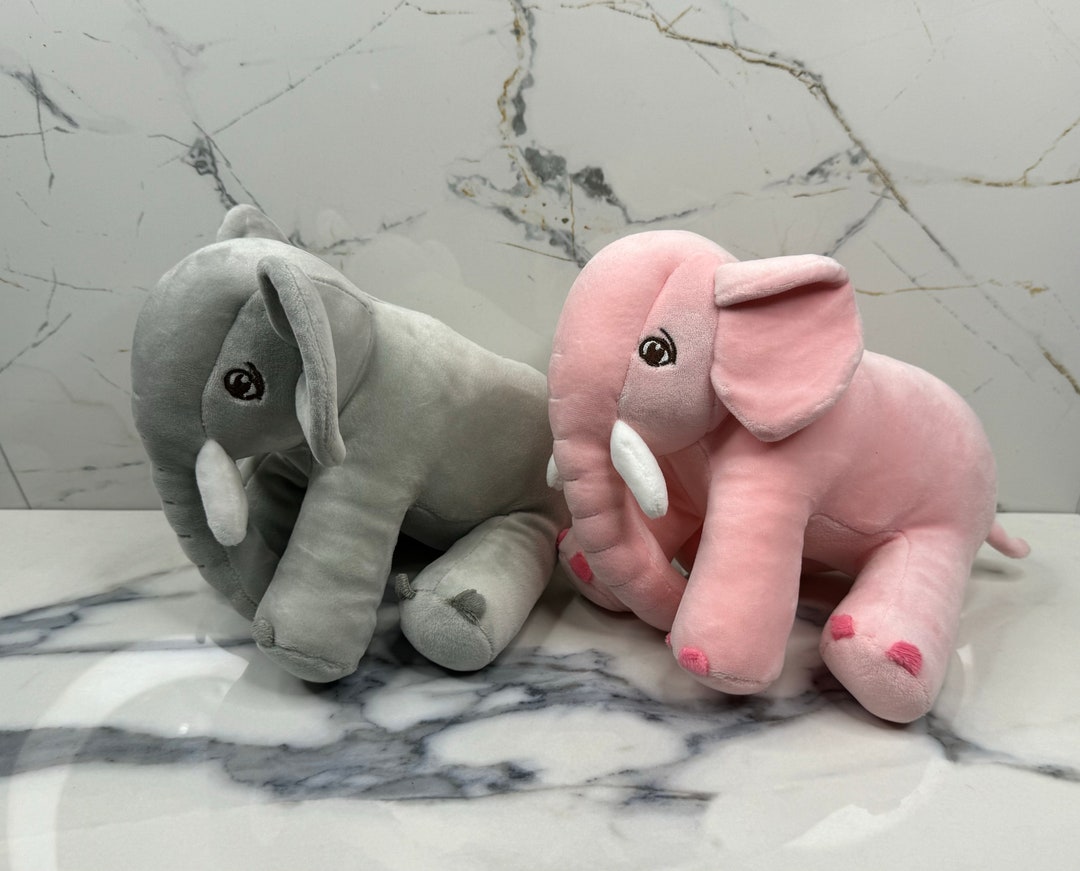 Dog Toy Plush Elephant Dog Squeaky Toy - Etsy