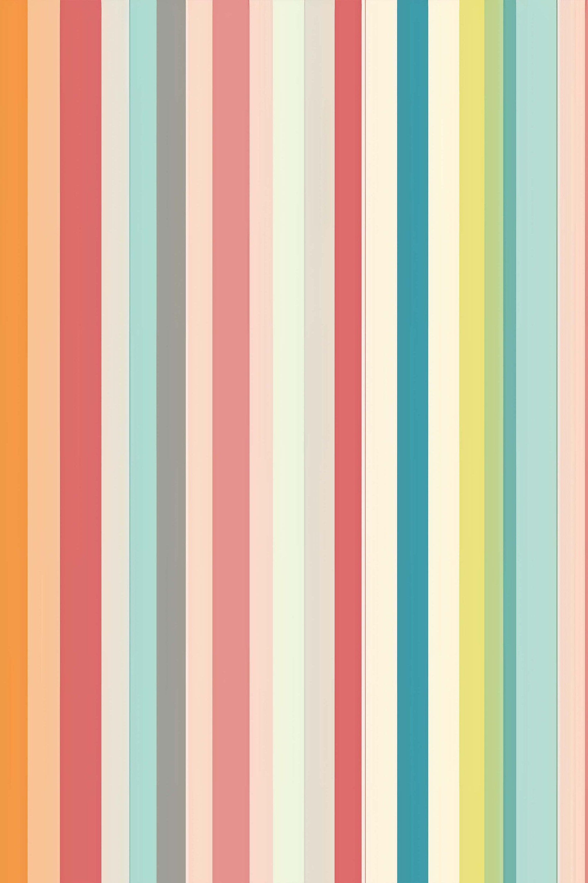 Colorful Pastel Stripe Seamless Digital Paper Pack - Etsy