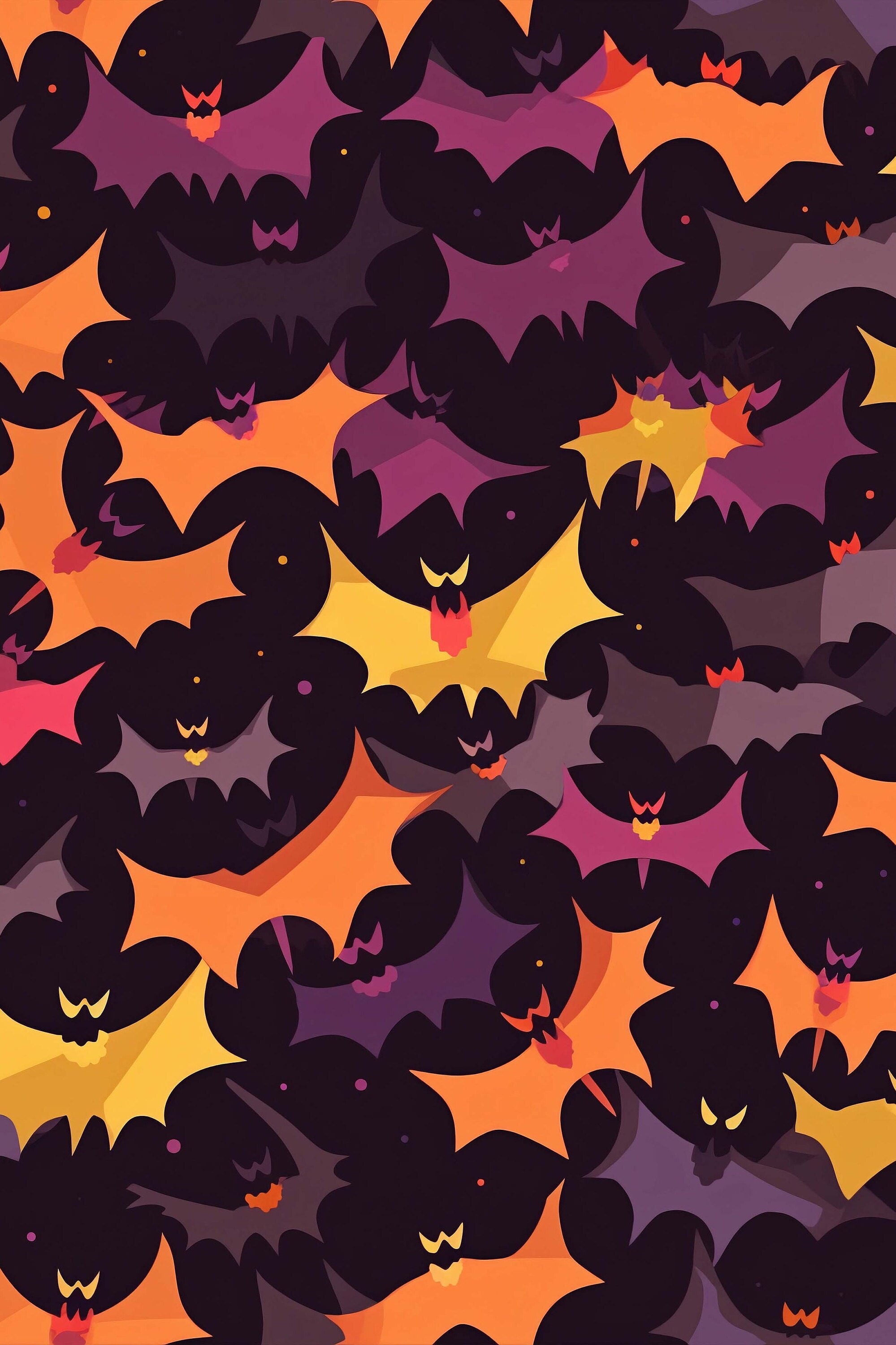 Jack-o-lantern Seamless Digital Paper Pack V2 - Etsy