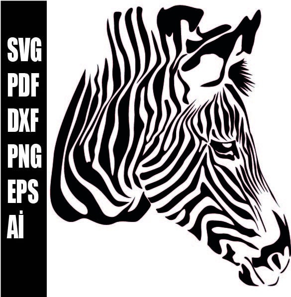 Zebra Vector Set - Zebra SVG, Zebra Clipart, Zebra Files, Zebra ...