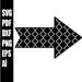 Chevron Svg, SVG Files for Cricut, Cut Files,chevron Arrow SVG, Chevron ...
