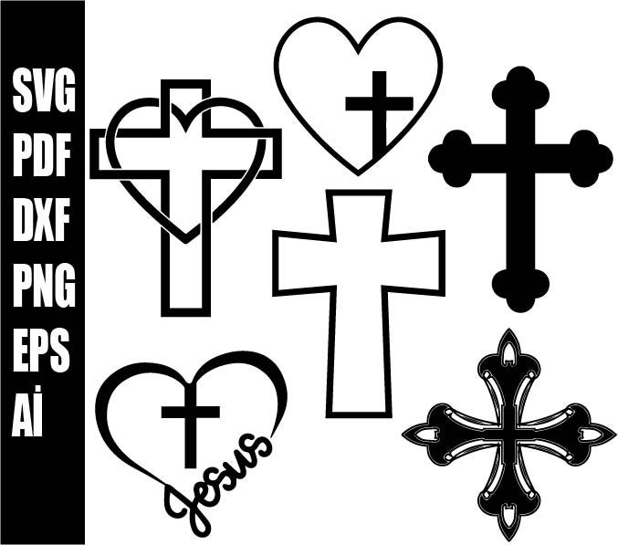 Cross SVG, Cross Bundle SVG, Old Rugged Crosses SVG, Religious Svg ...