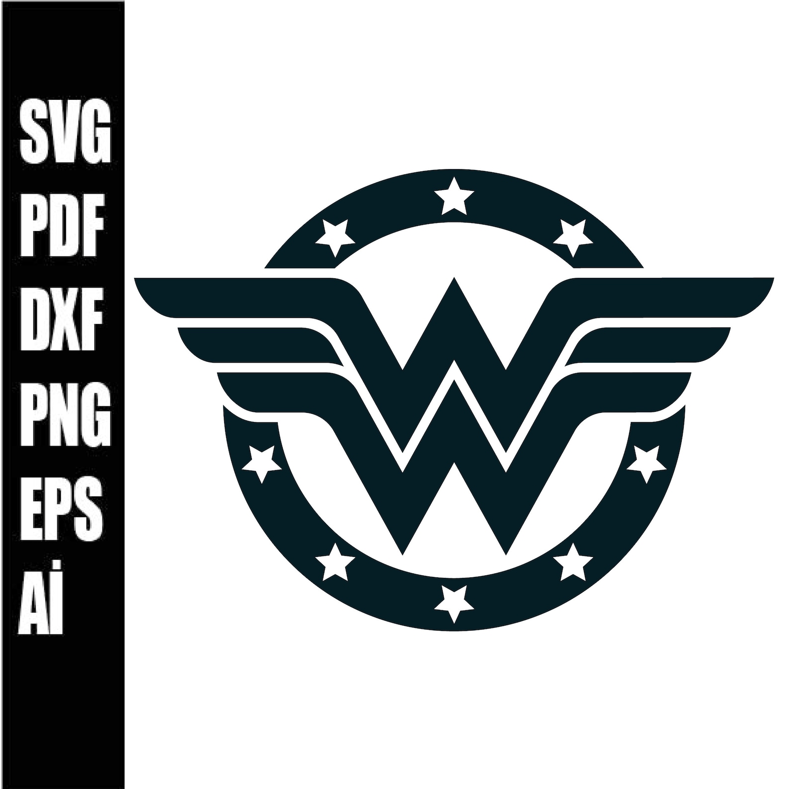 Superhero Icon , Superhero Icon SVG , Super Women Print , Woman Hero ...