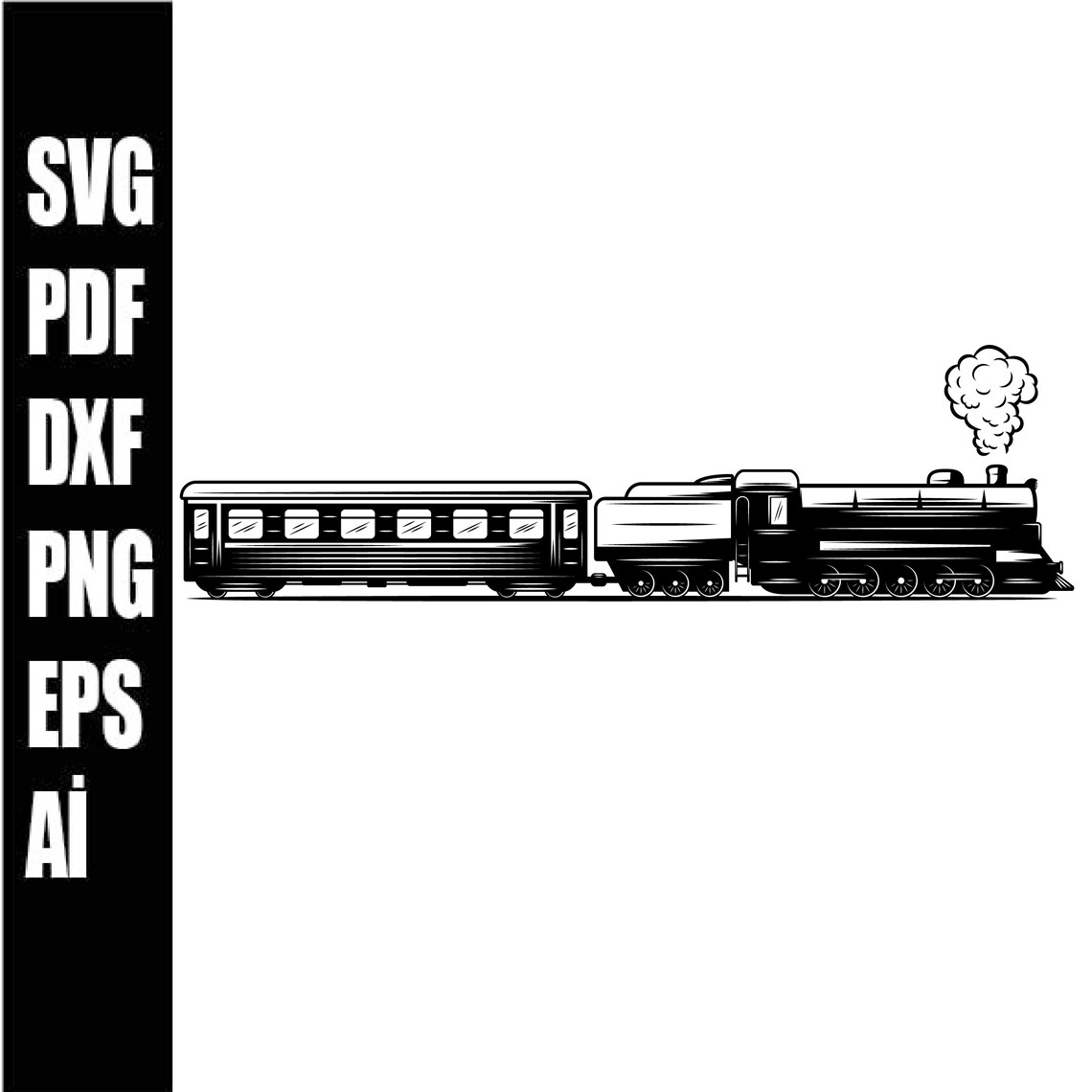 Train Svg Locomotive Svg Model Train Svg Train Clipart Locomotive ...