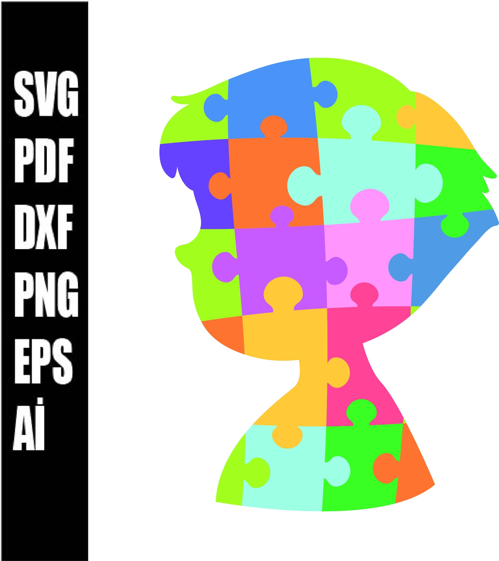 Puzzle Svg, Jigsaw Svg, Puzzle Pieces Bundle, Heart Puzzle, Heart ...