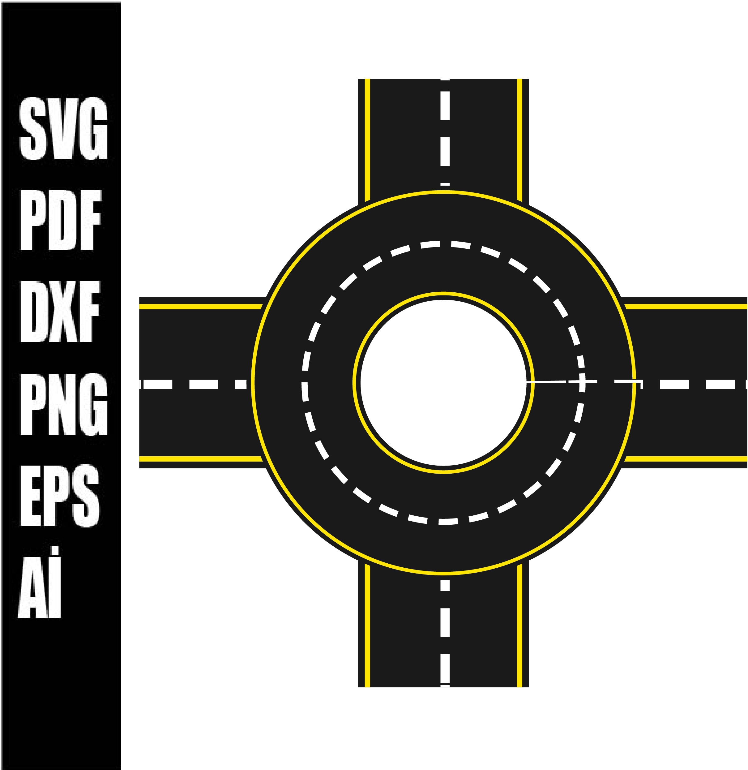 Road Svg 20 Bundle, Road Svg, Highway Svg, Bending Svg,curved Asphalt ...