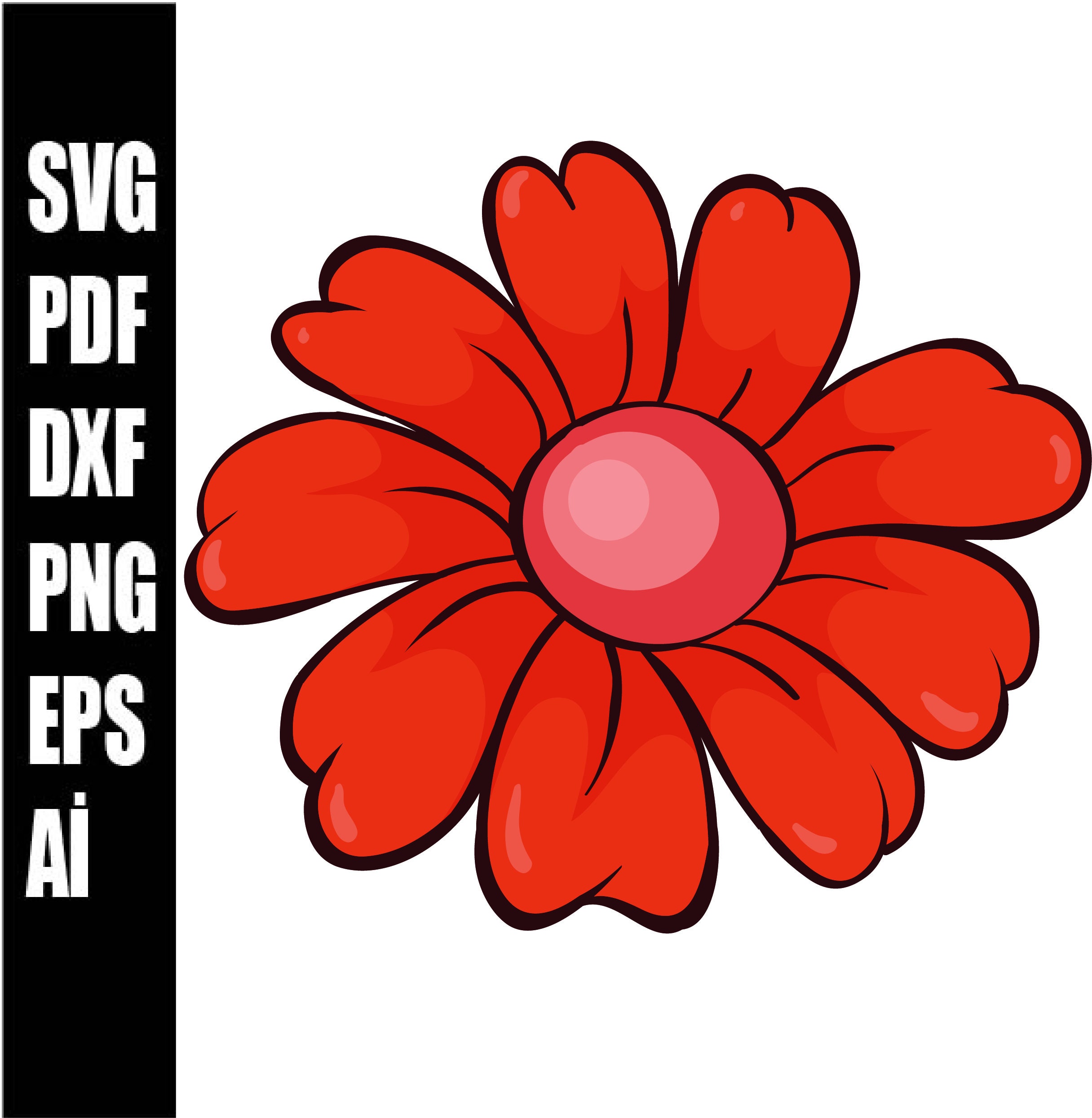 Flower SVG Bundle, Flowers Svg, Spring, Flowers Designs for Shirts ...