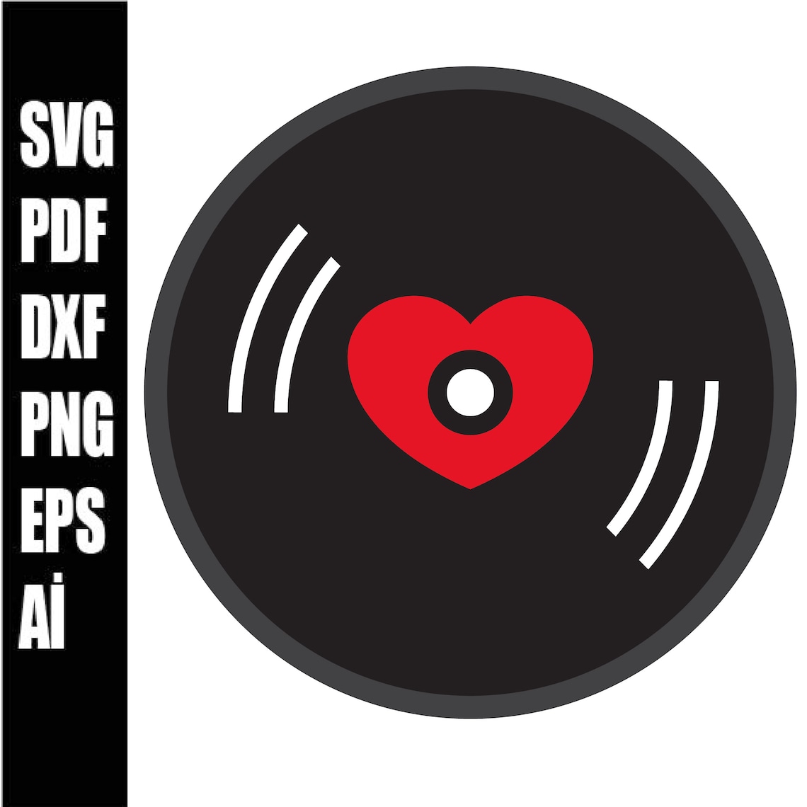 Music Svg , Music Png , Vinyl Record Svg. Vinyl Record Bundle Svg ...