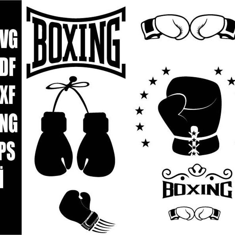 Boxing Svg - Etsy
