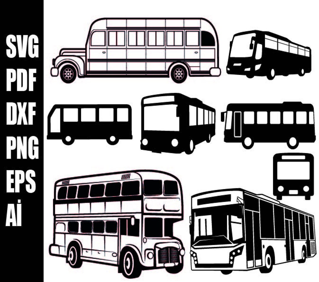 School Bus Svg, Bus Driver Svg Files, Back to School Svg, Layered ...