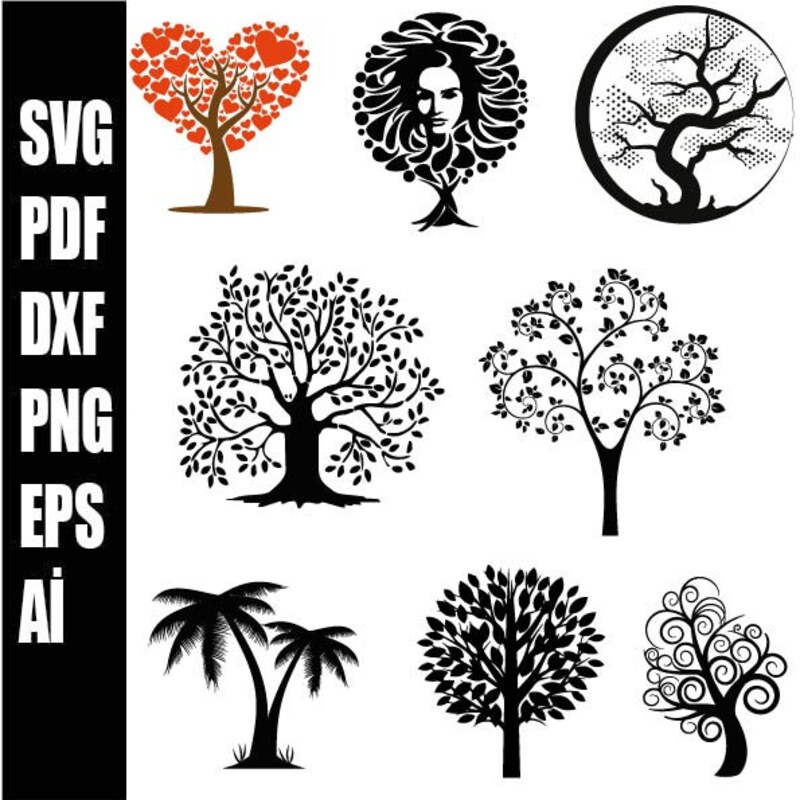 Dreaming Tree Svg Files - Etsy