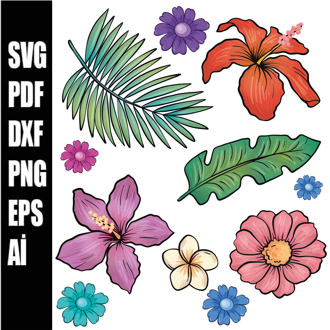 Flower SVG Bundle, Flowers Svg, Spring, Flowers Designs for Shirts ...