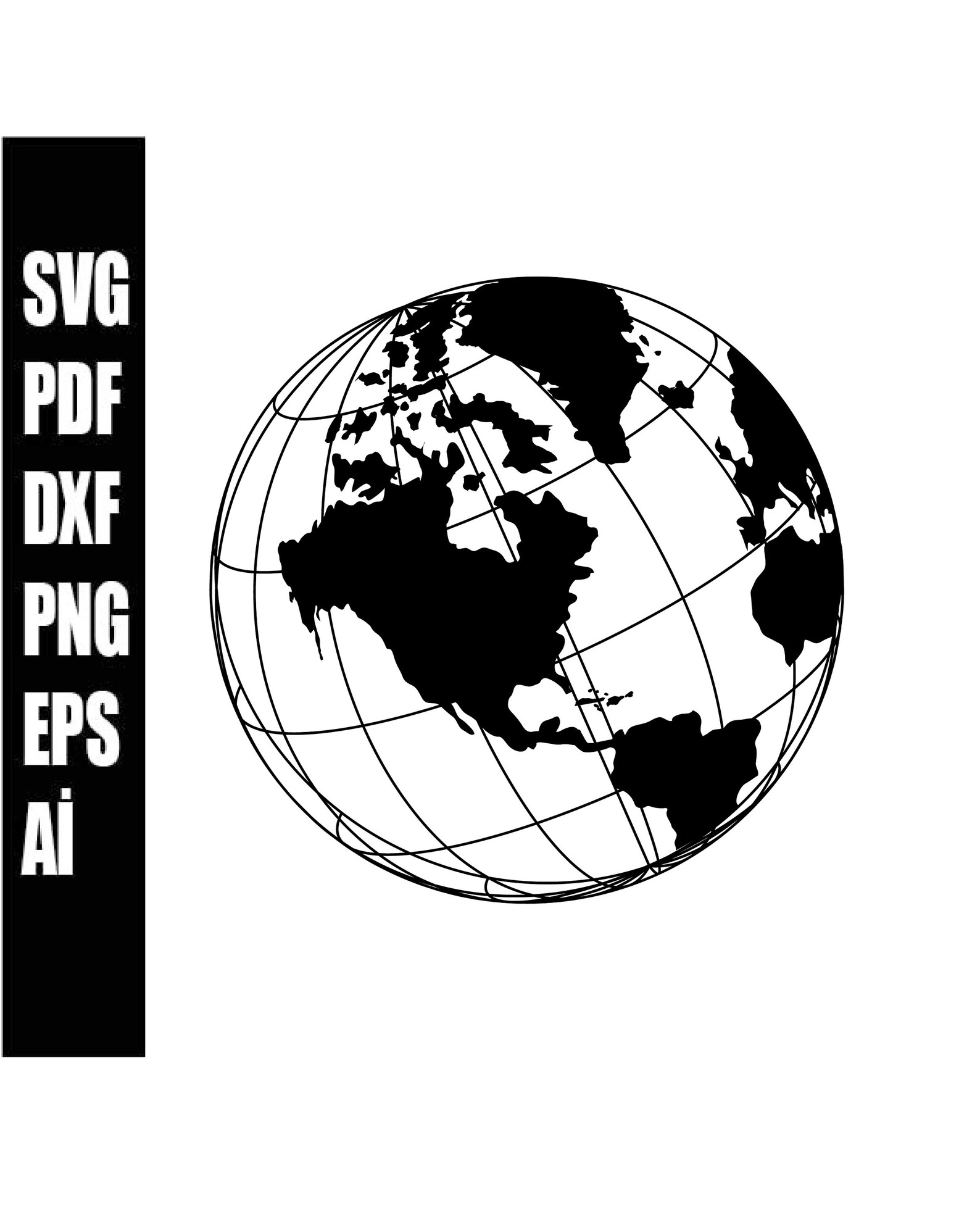 World Map Svg,world Map,svg Laser Cut Vector File,world Map Png,world ...