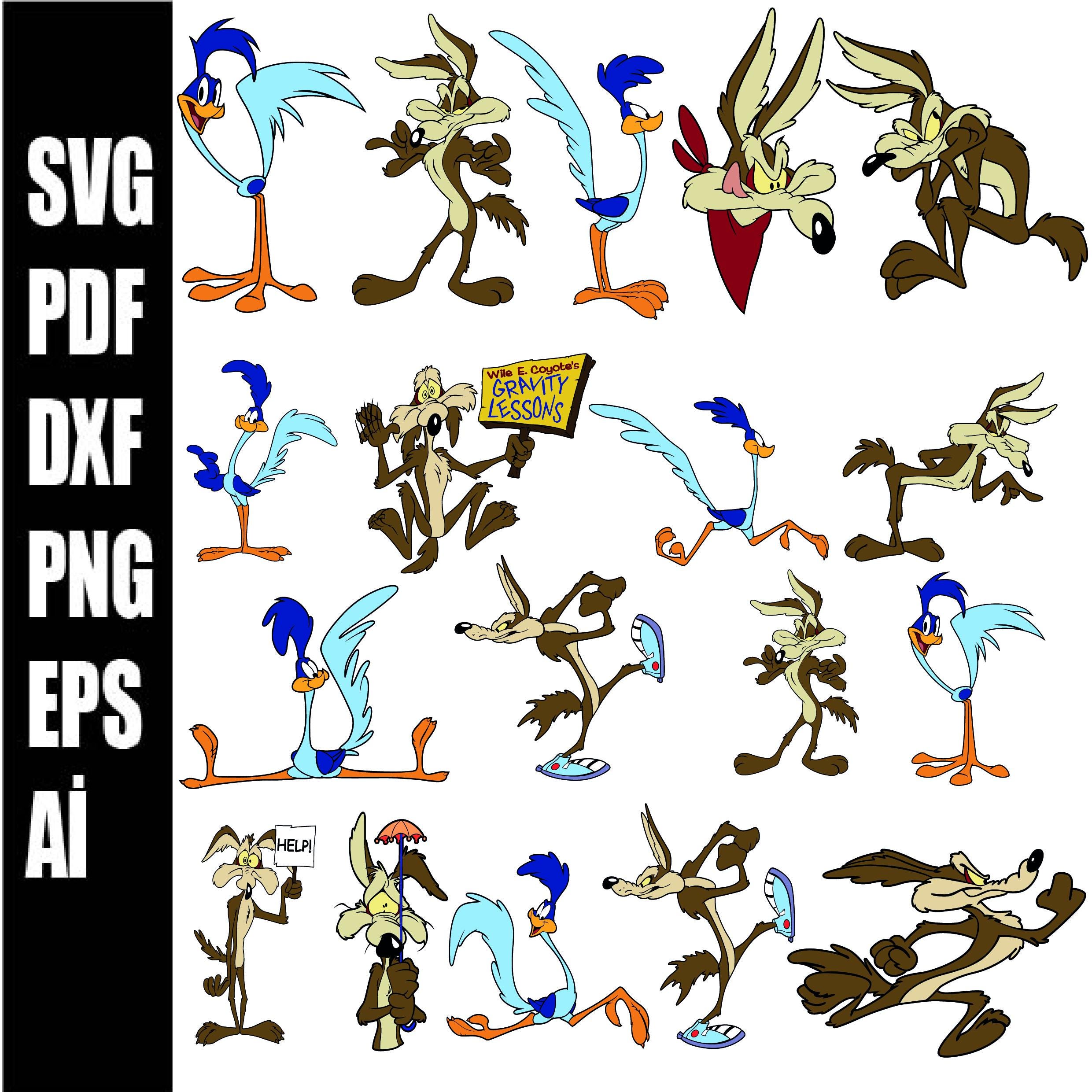 Coyote Vectorized Pack, Wild Svg, Coyote Bundle Clipart,coyote Wild Svg ...