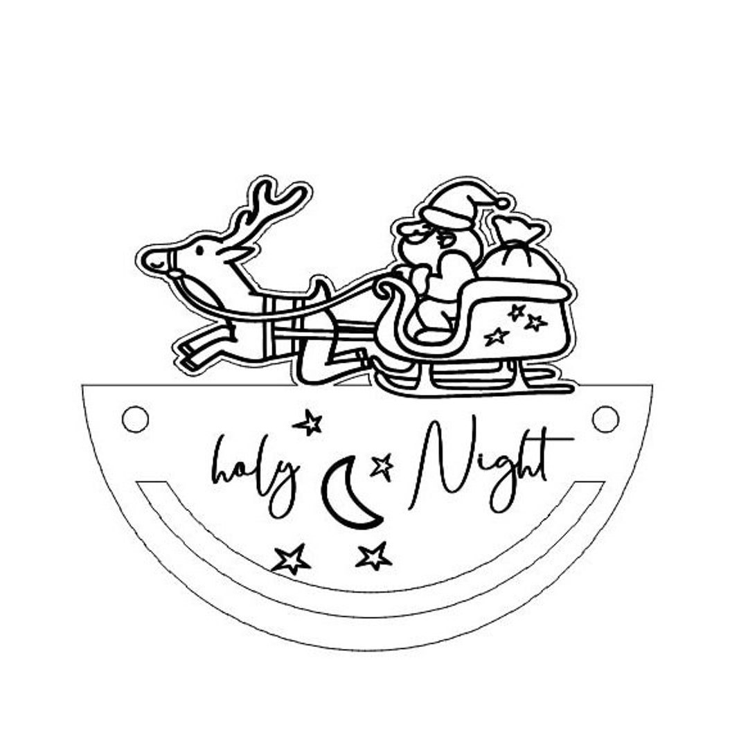 Gerber Merry Christmas - DIGITAL DOWNLOAD - Calendar Oval- SVG ...