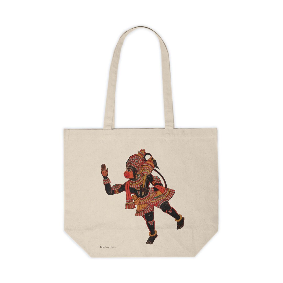 Indian Art Tote Bag - Hanuman - Etsy