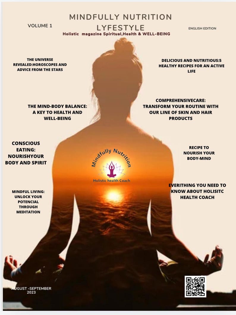 Holistic Lifestyle Magazine Edition 1 - Etsy