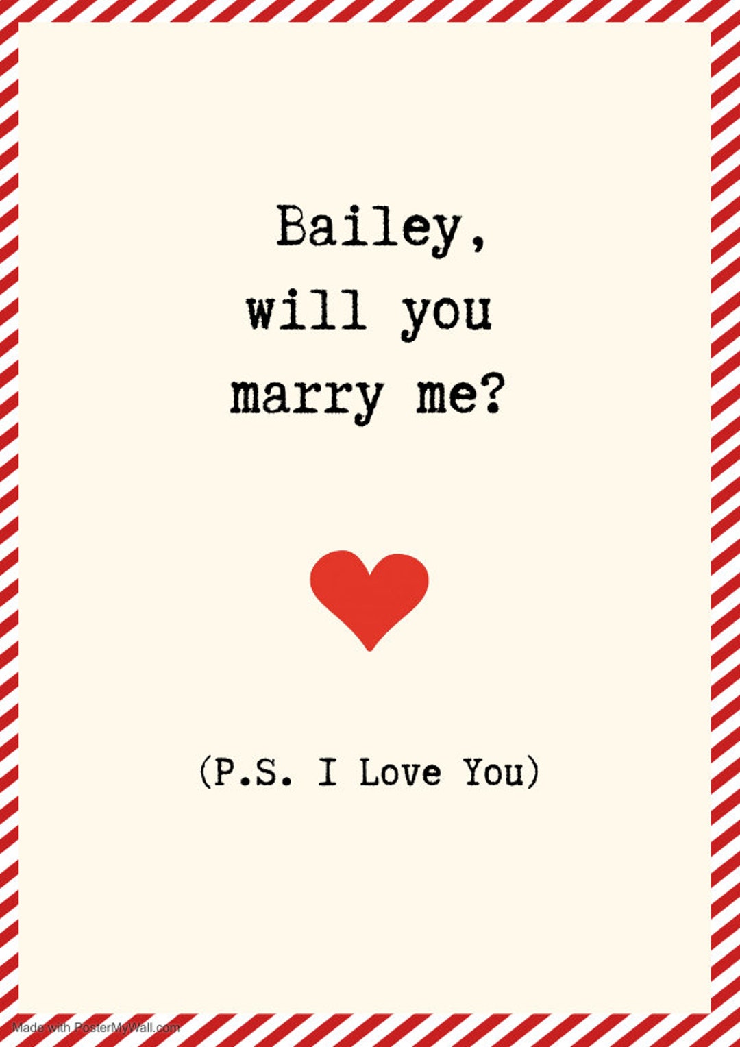 Customizable Proposal Sign Proposal Decor - Etsy