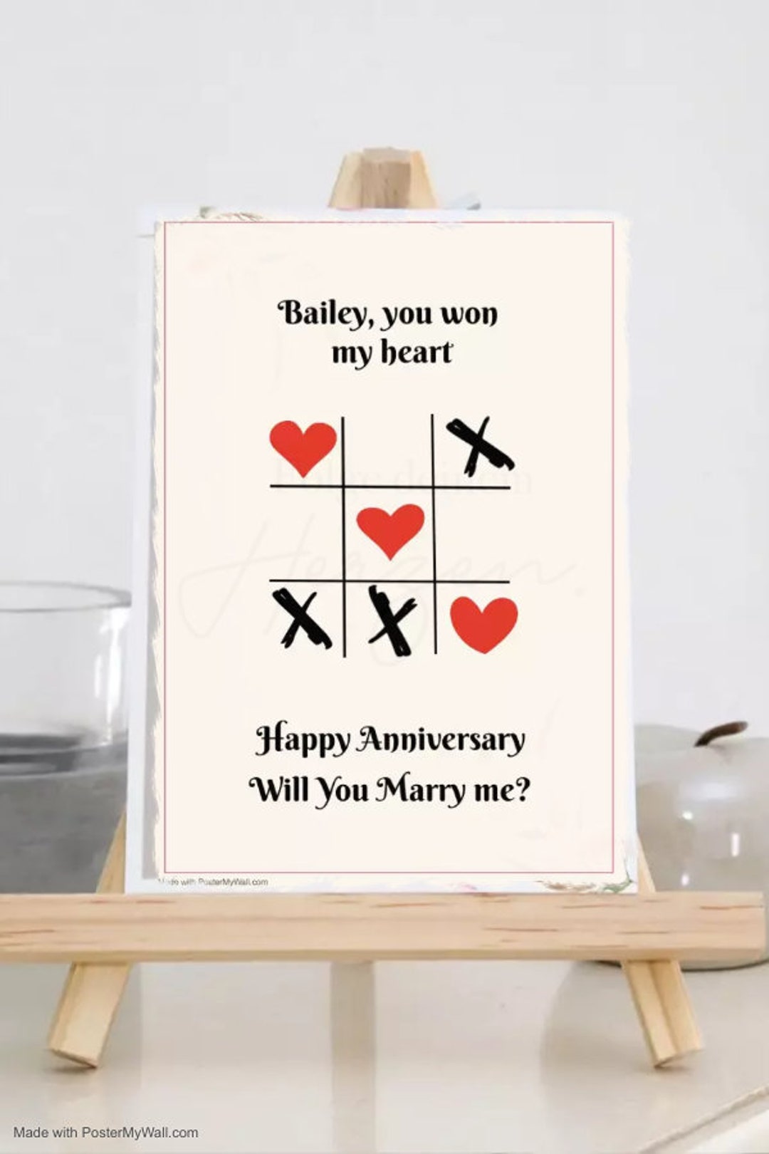 Customizable Proposal Sign, Proposal Decor - Etsy