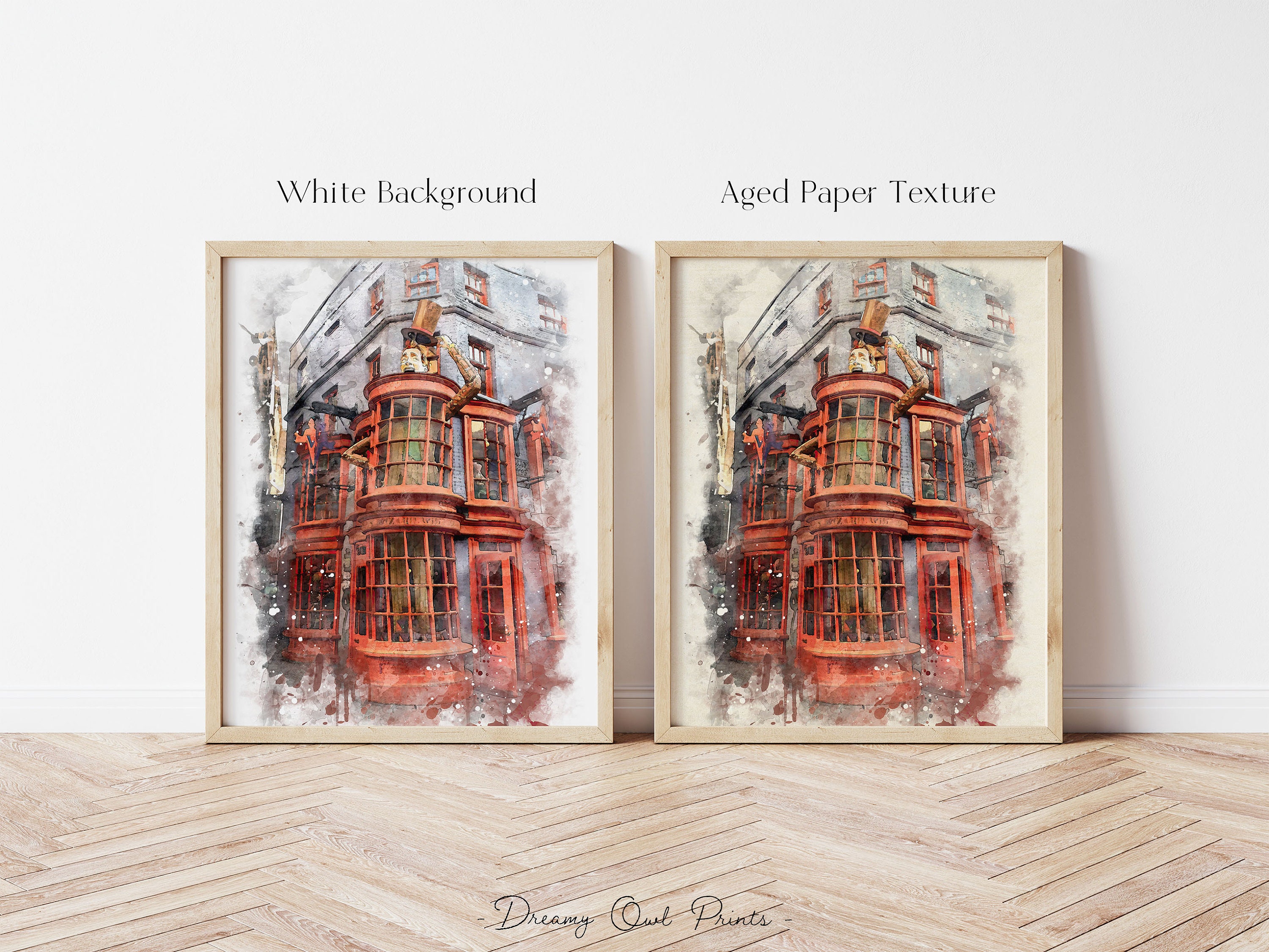 Wizarding Inspired Poster I Weasleys' Wizard Wheezes Print - Etsy