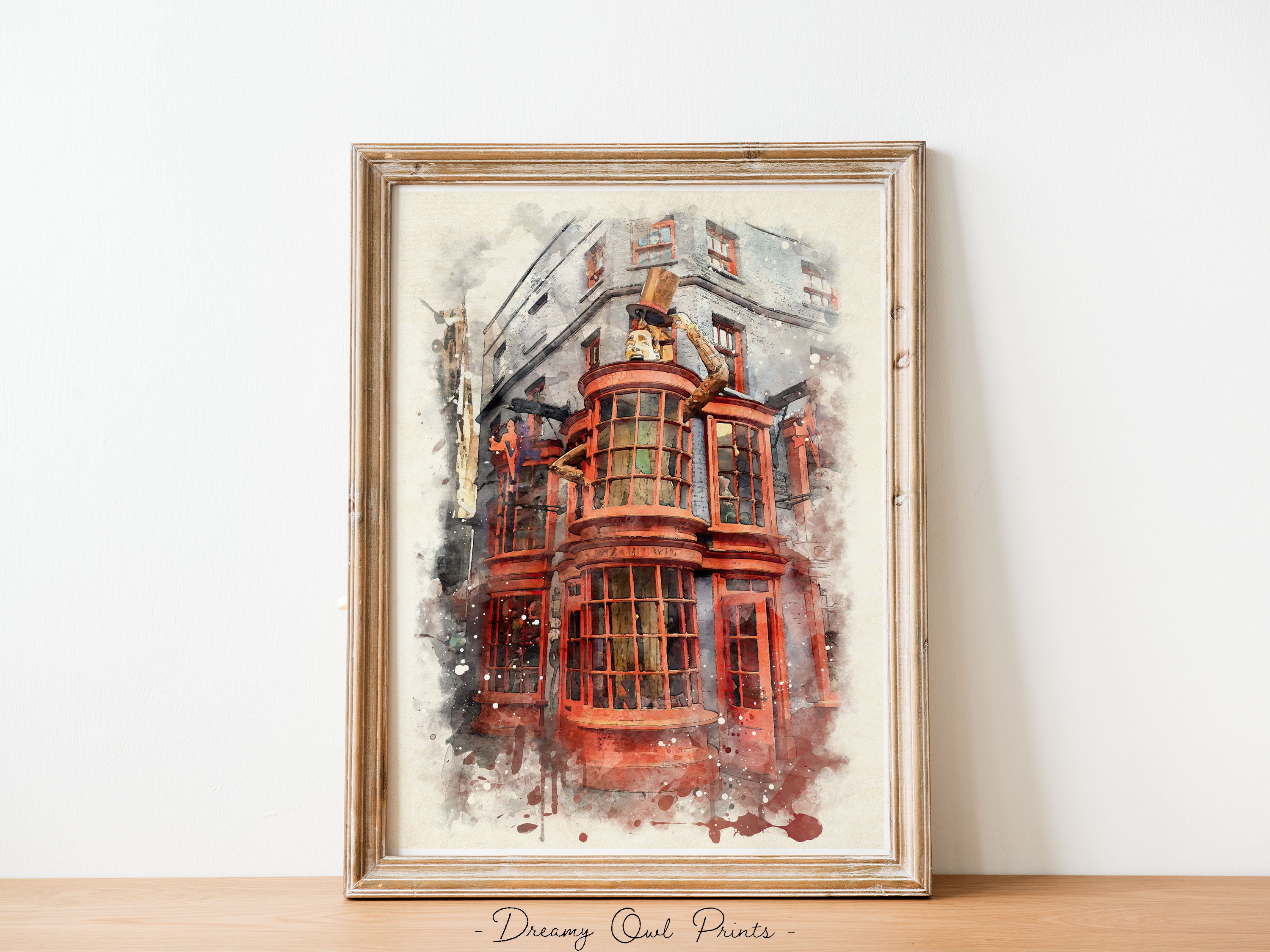 Wizarding Inspired Poster I Weasleys' Wizard Wheezes Print - Etsy