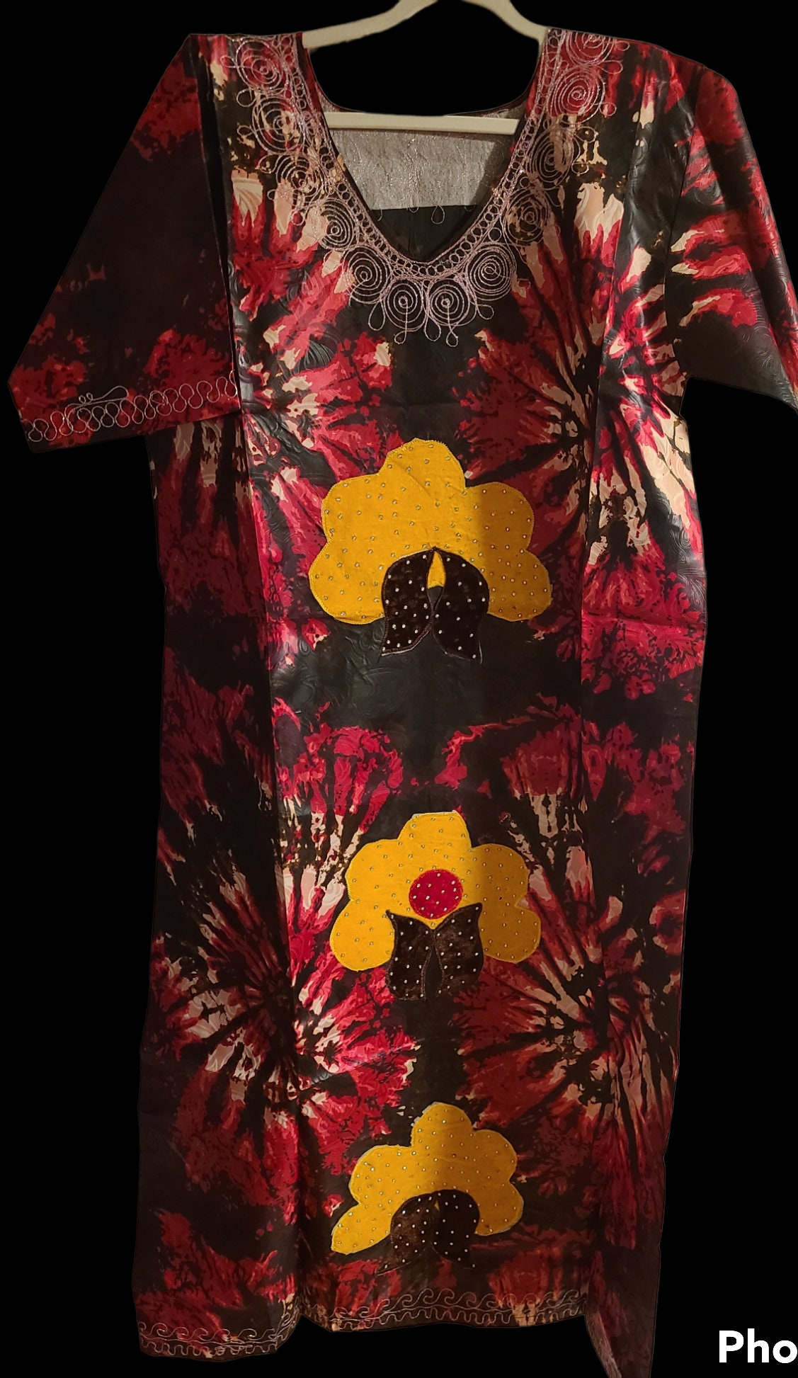 Adire Gown for Ladies, Ready to Wear and Easy to Wear. One Size Fit All ...