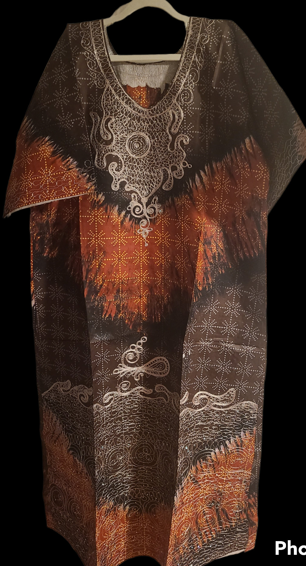 Adire Gown for Ladies, Ready to Wear and Easy to Wear. One Size Fit All ...