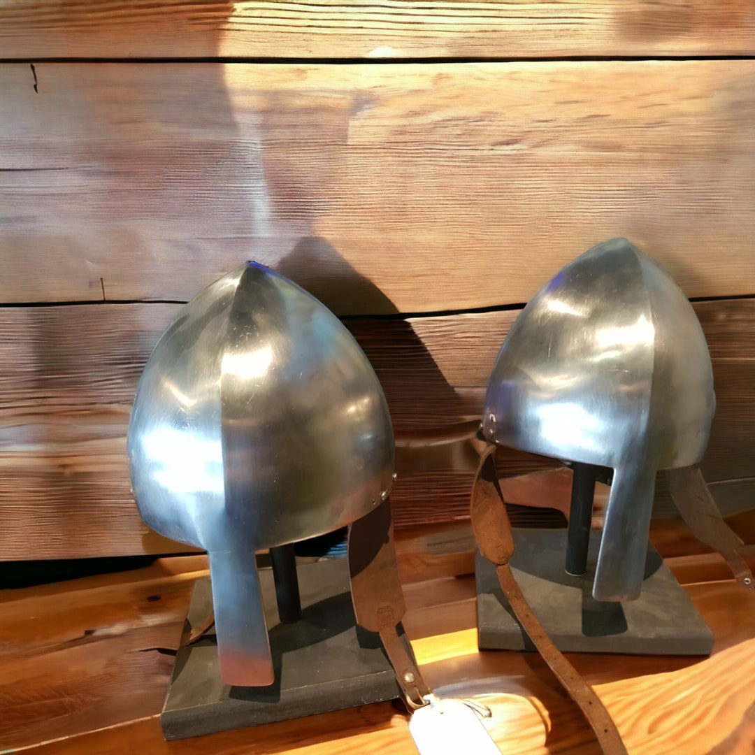 Norman Nasal Helmet Medieval Conical for Viking Age Norman - Etsy UK