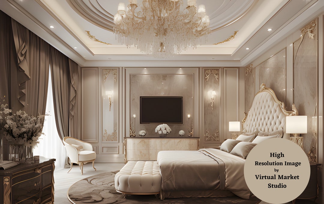 Zoom Virtual Background Master Bedroom Background | Virtual Workspace ...