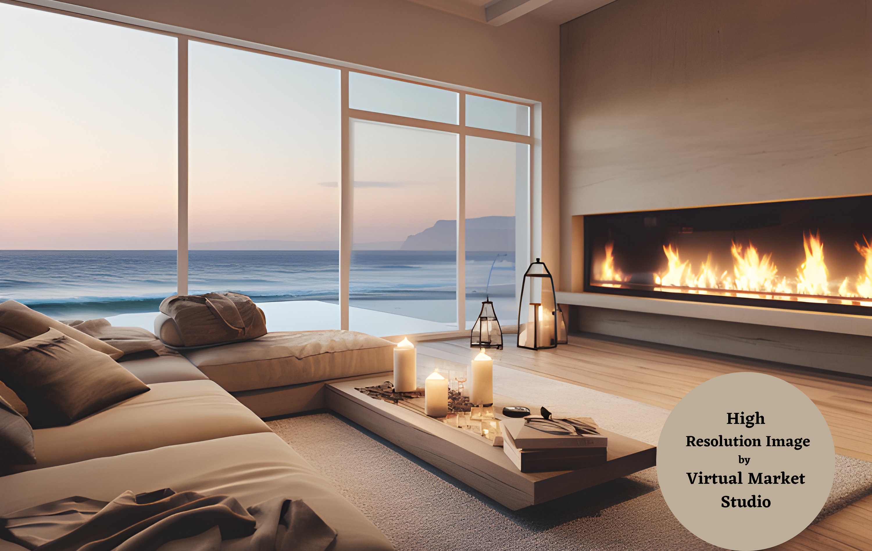 Zoom Virtual Background Living Room Background | Virtual Workspace ...