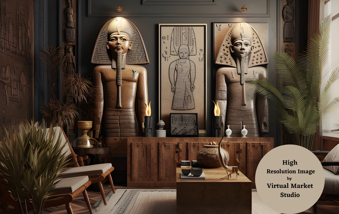Zoom Virtual Background Egyptian Theme Background Virtual Workspace ...